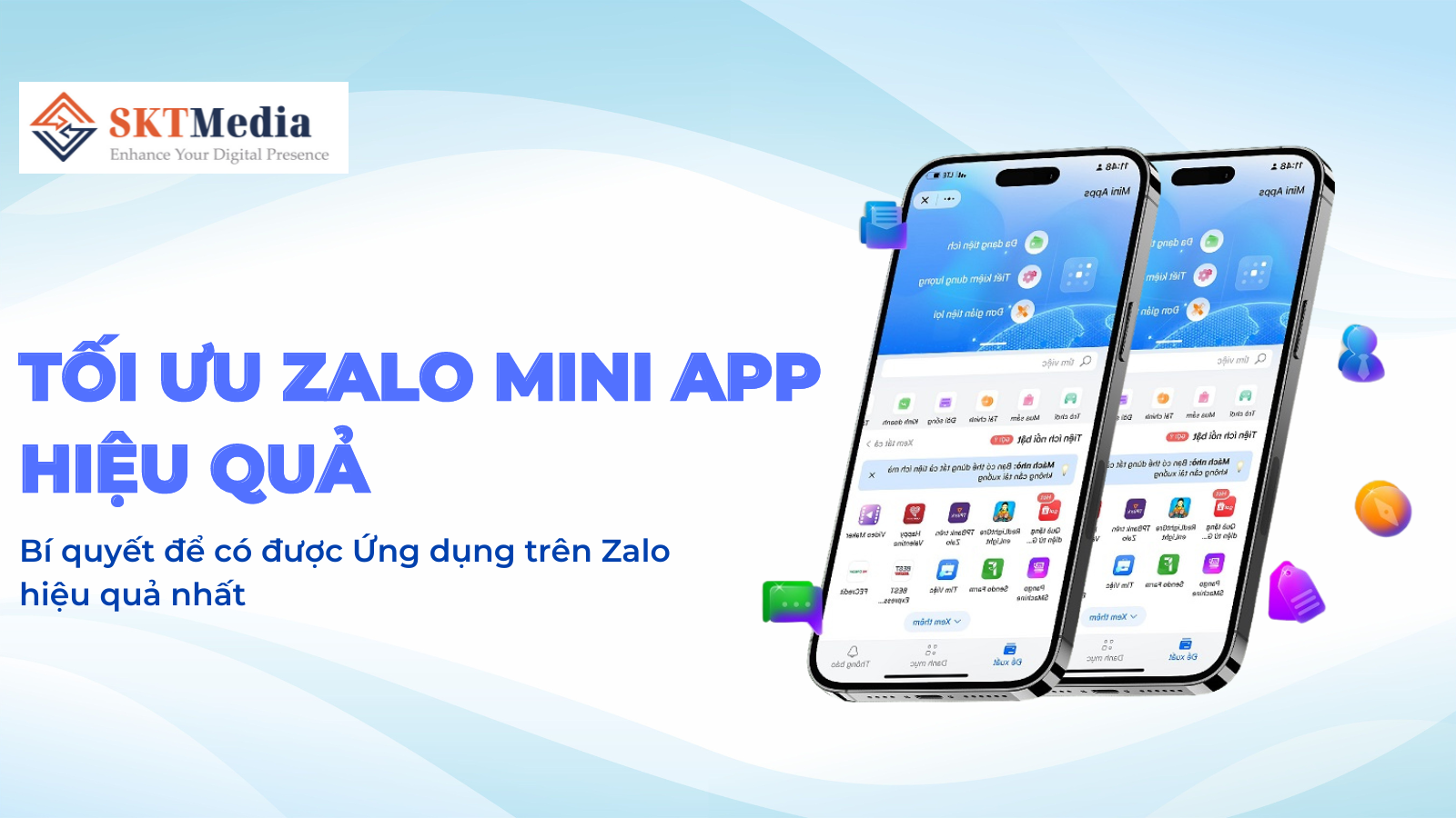 Bật mí cách để tạo Zalo Mini App hiệu quả - SKTMedia